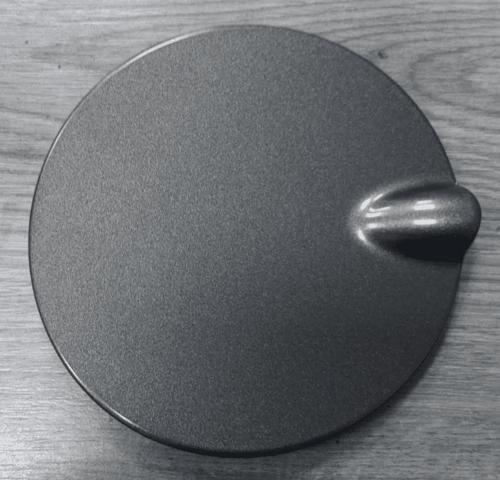 GENUINE FORD FIESTA MK7 FUEL FILLER FLAP DOOR COVER MAGNETIC GREY 2012 ...