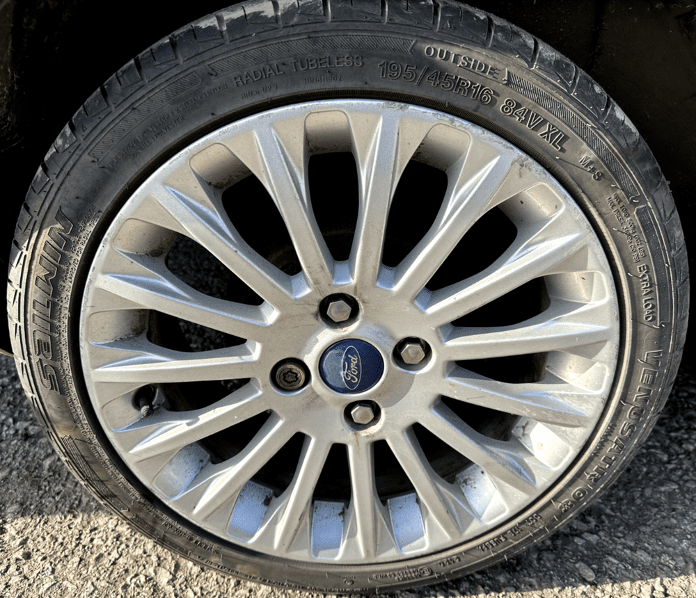 GENUINE FORD FIESTA MK7 / MK8 16" 15 SPOKE ALLOY WHEEL TITANIUM 2008 - 2018