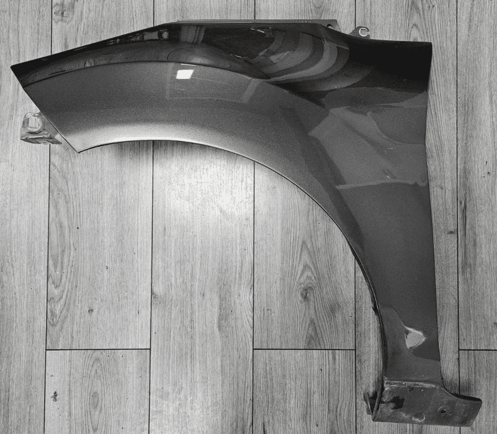 GENUINE FORD FIESTA MK7 PASSENGER LEFT WING FENDER MAGNETIC GREY 2008 ...