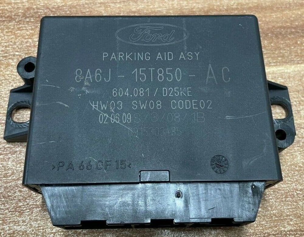 GENUINE FORD FIESTA MK7 PDC FRONT REAR PARKING MODULE 8A6J-15T850-AD ...