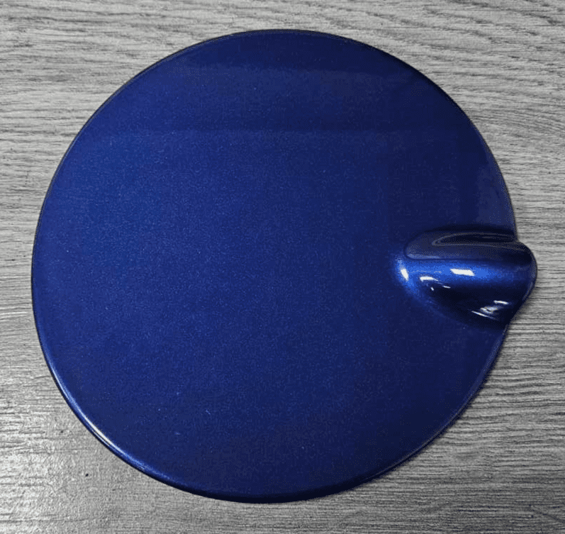 GENUINE FORD FIESTA MK7 PETROL FUEL FLAP DOOR COVER DEEP IMPACT BLUE ...
