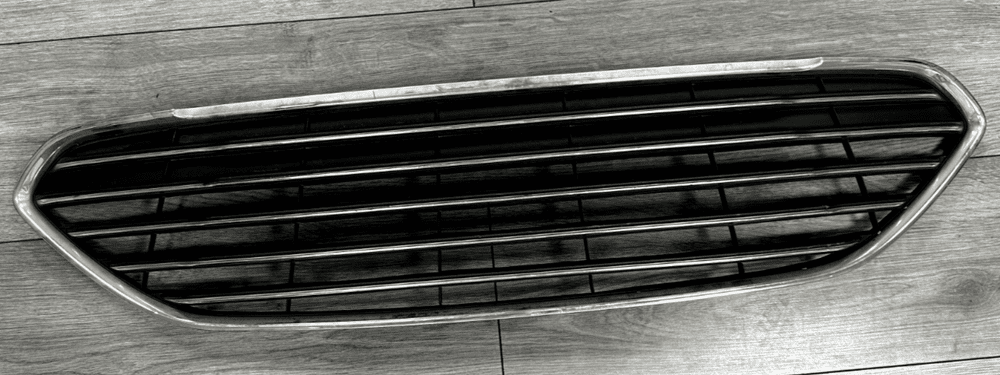 GENUINE FORD FIESTA MK7 RADIATOR BUMPER LOWER GRILL CHROME C1BB-17B968 ...