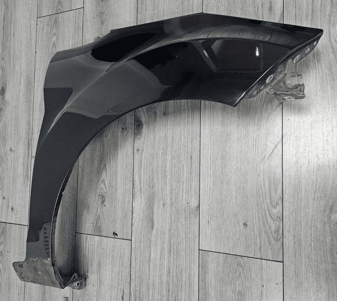 GENUINE FORD FIESTA MK7 RIGHT DRIVER WING FENDER PANTHER BLACK 2008-2017