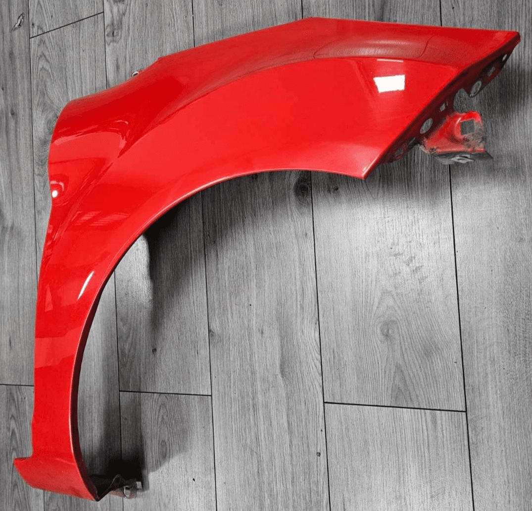 GENUINE FORD FIESTA MK7 RIGHT DRIVER WING FENDER RACE RED 2008-2017
