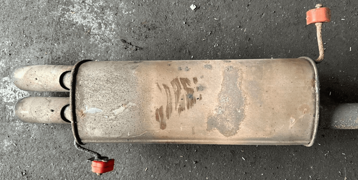 GENUINE FORD FIESTA MK7 ST ST180 1 6 PETROL TWIN BACK EXHAUST BOX 2013-2017