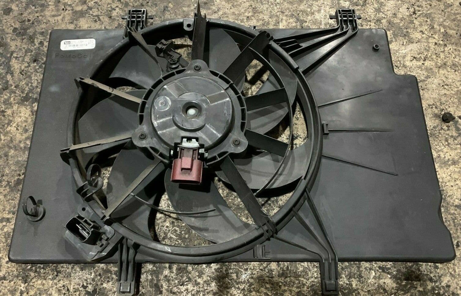 GENUINE FORD FIESTA MK7 TDCi DIESEL RADIATOR RAD FAN 8V51-8C607-CG 2008 ...