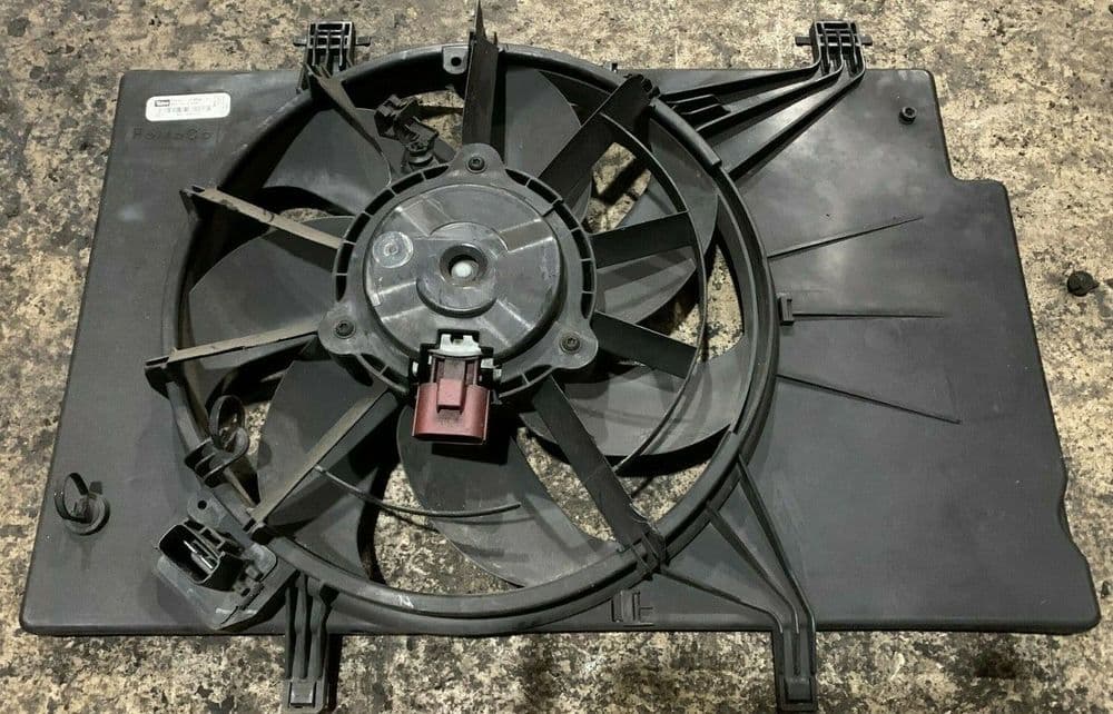GENUINE FORD FIESTA MK7 TDCi DIESEL RADIATOR RAD FAN 8V51-8C607-CG 2008 ...