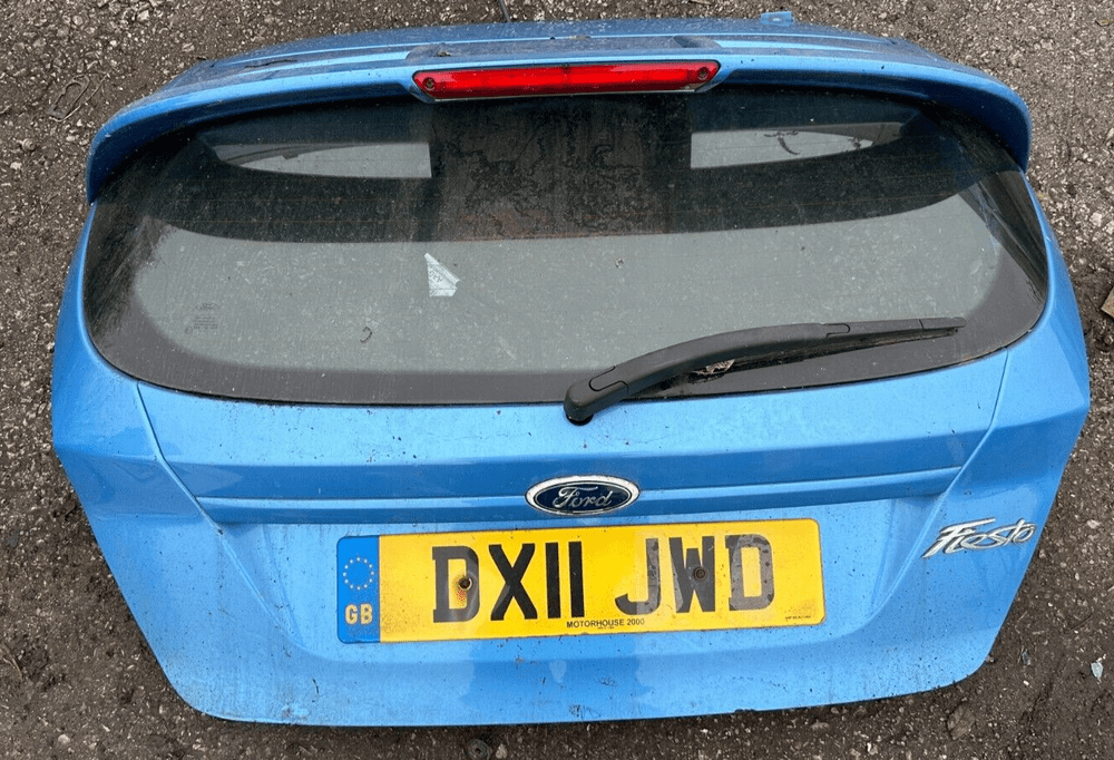 GENUINE FORD FIESTA MK7 ZETEC S BACK BOOT TAILGATE HATCH VISION BLUE ...