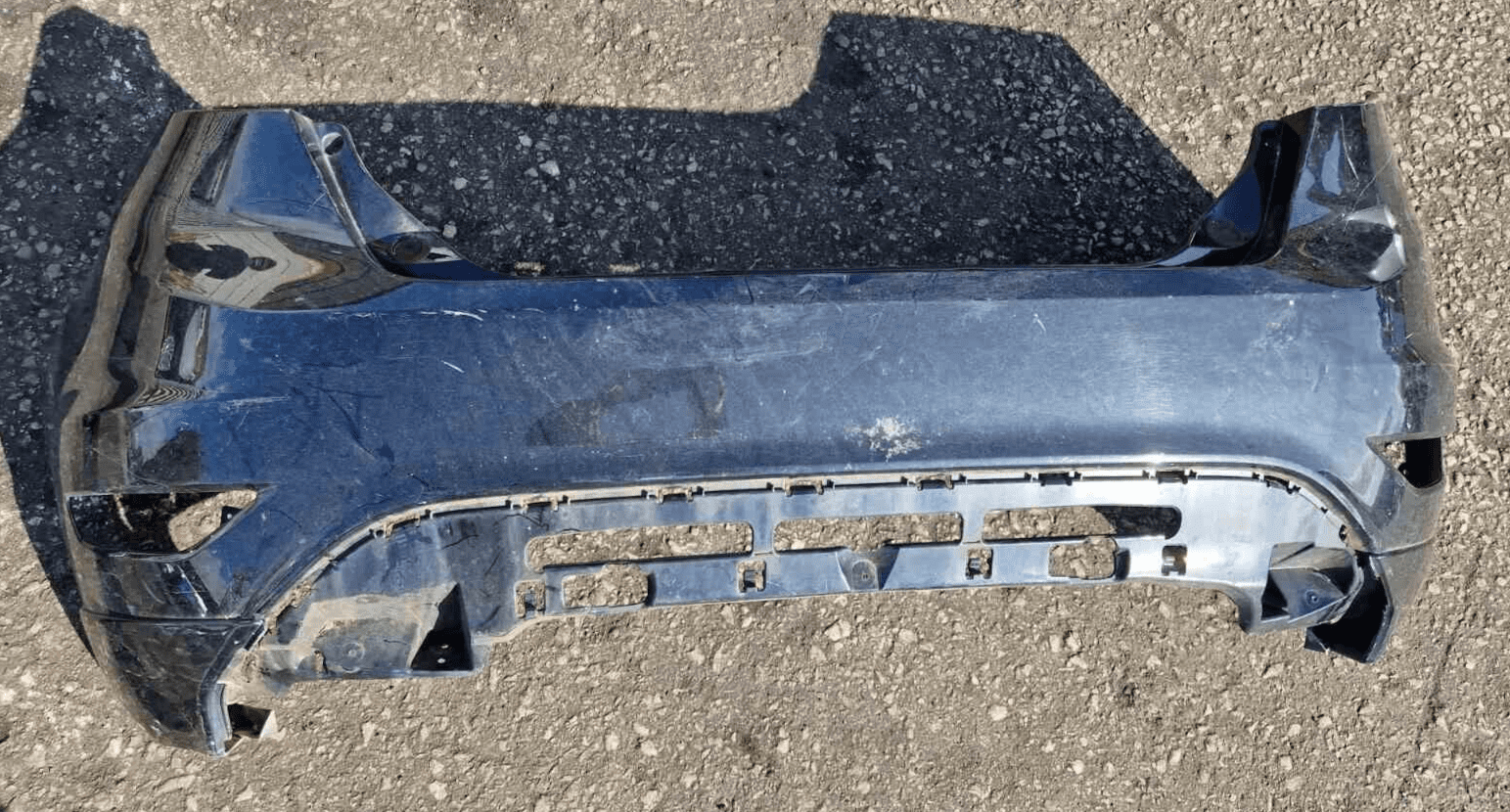 GENUINE FORD FIESTA MK7 ZETEC-S BACK REAR BUMPER PANTHER BLACK 2008 - 2012