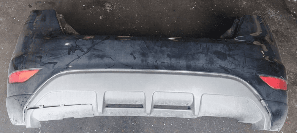 GENUINE FORD FIESTA MK7 ZETEC S BACK REAR BUMPER PANTHER BLACK PDC 2008 ...