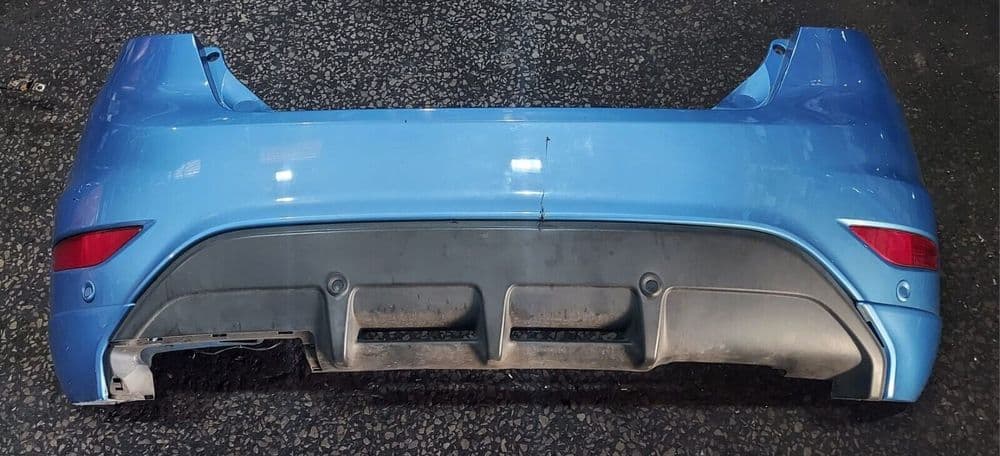 GENUINE FORD FIESTA MK7 ZETEC S REAR BACK PCD BUMPER IN VISION BLUE ...