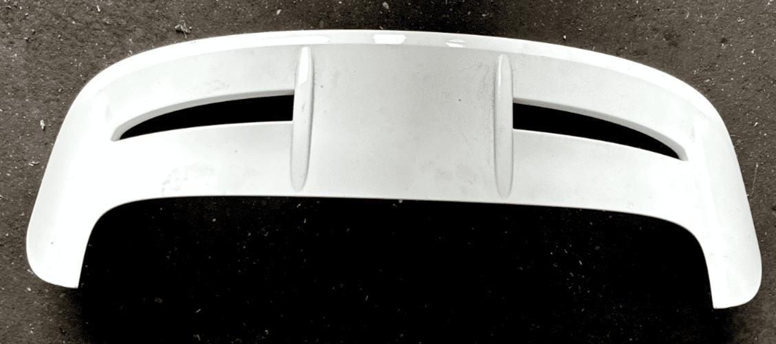 GENUINE FORD FIESTA MK7 ZETEC S ST REAR BACK SPOILER WING WHITE 2013 - 2018