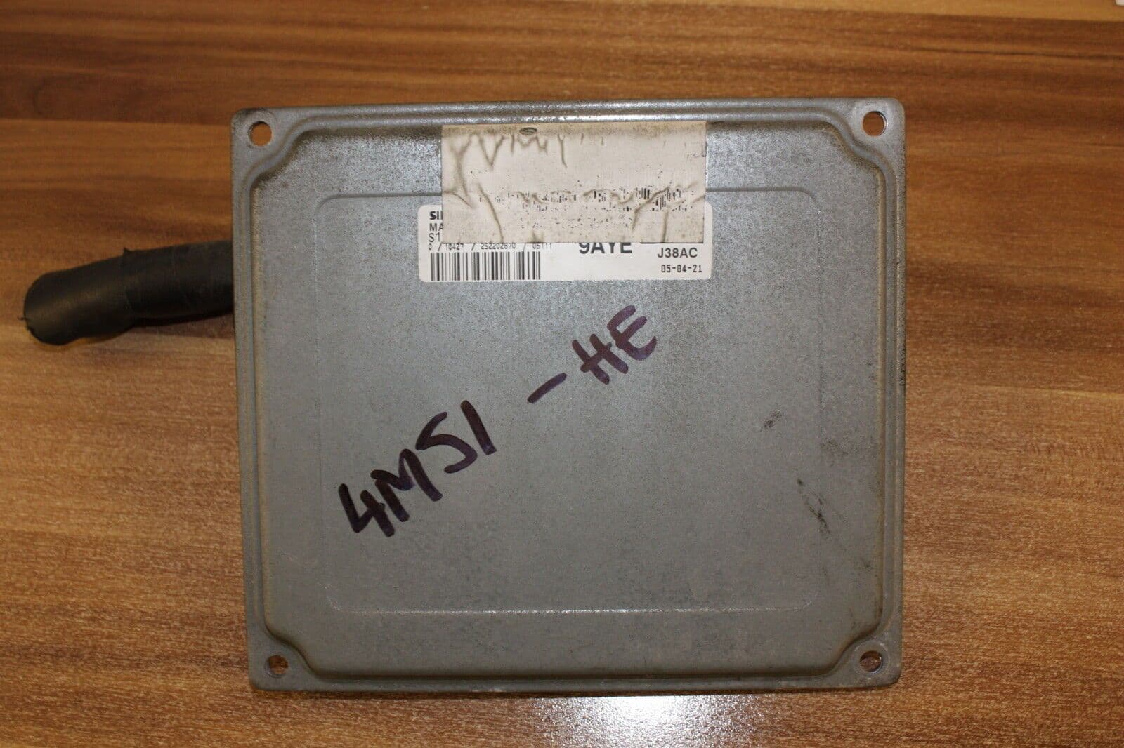 GENUINE FORD FOCUS C-MAX 1 6 PETROL ENGINE ECU 4M51-12A650-HE 9AYE ...