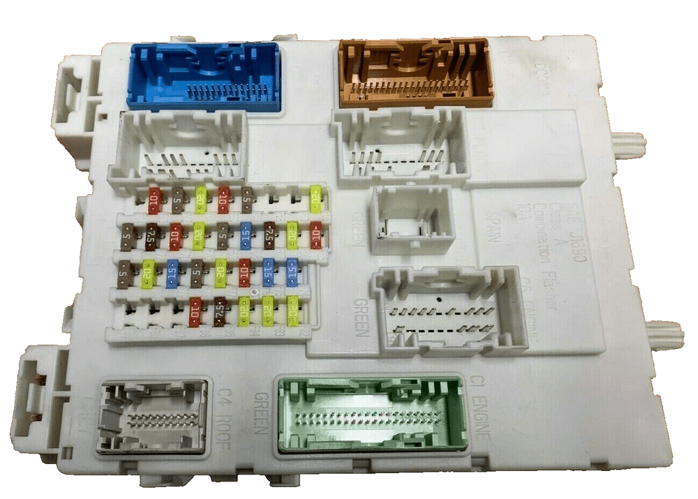 GENUINE FORD FOCUS C-MAX MK3 BODY CONTROL FUSE BOX BCM BV6N-14A073-FS ...