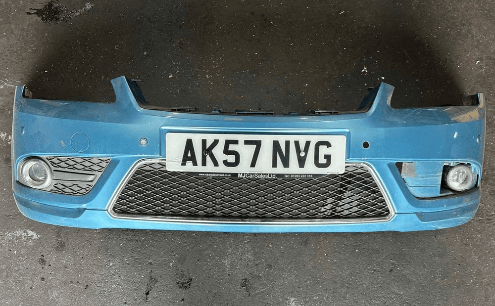GENUINE FORD FOCUS CC CONVERTIBLE FRONT BUMPER PDC ACQUA BLUE 2006-2009 ...