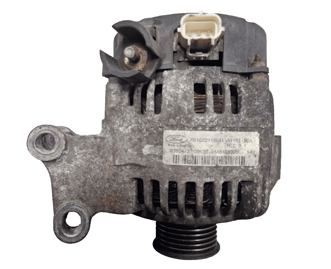 GENUINE FORD FOCUS MK1 1 4 / 1 6 PETROL ALTERNATOR 98AB-10300-GG 1998 ...