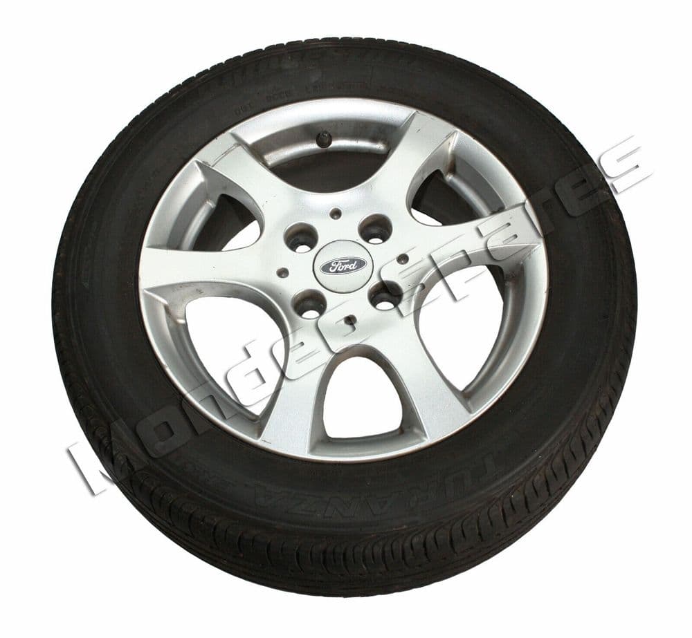 GENUINE FORD FOCUS MK1 15" 6 SPOKE 4 STUD ALLOY WHEEL 195 60 15 1998 - 2005