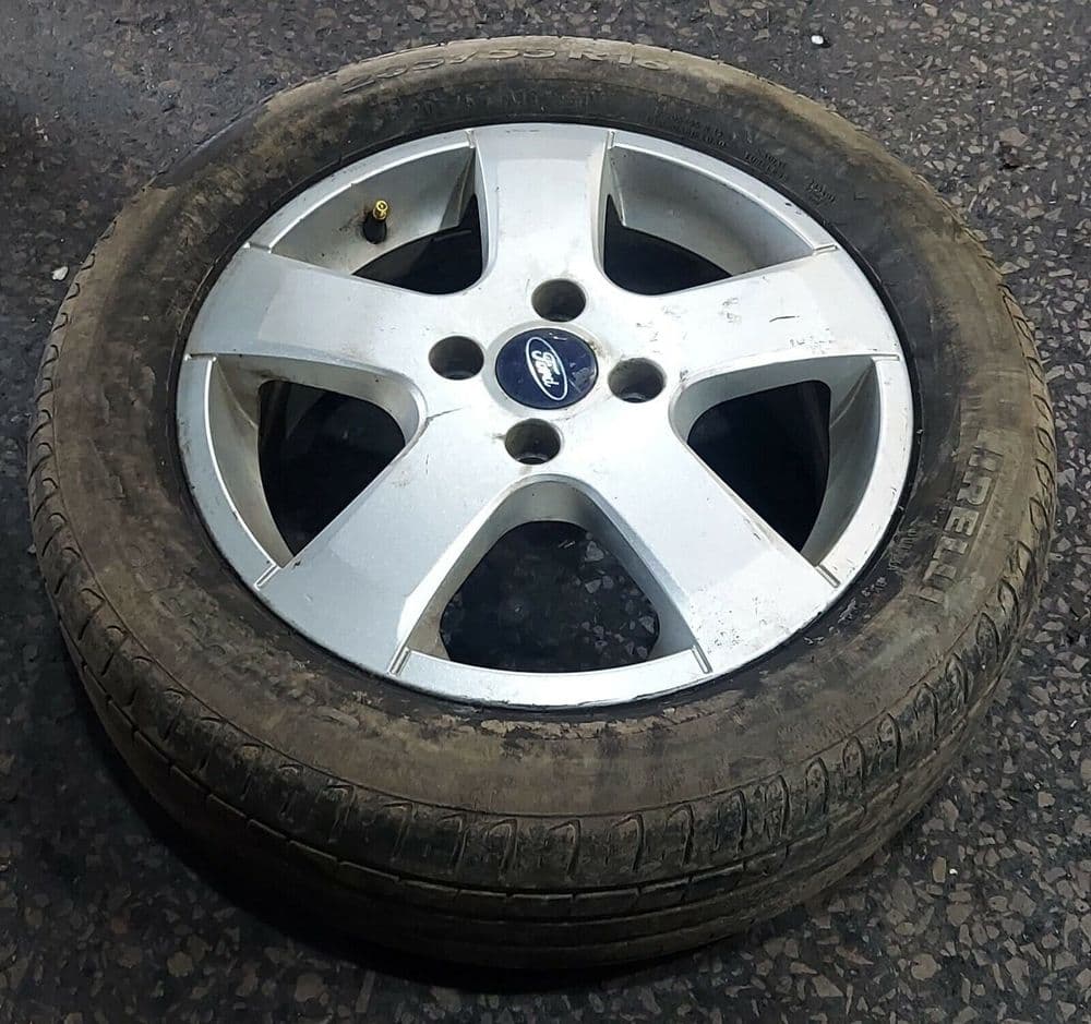 GENUINE FORD FOCUS MK1 EDGE ALLOY WHEEL 4 STUD 205 55 16" WITH TYRE ...