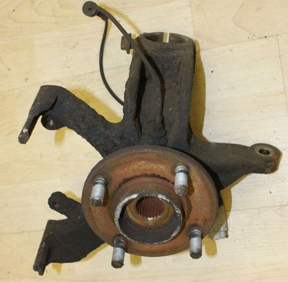 GENUINE FORD FOCUS MK1 PASSENGER SIDE FRONT HUB KNUCKLE WITH ABS 1998 ...