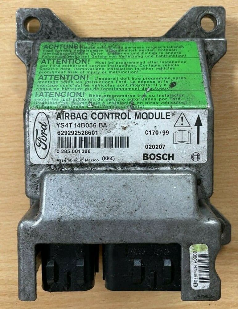 GENUINE FORD FOCUS MK1 SRS AIR BAG CONTROL MODULE YS4T-14B056-BA 1998-2005