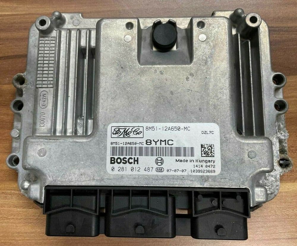 GENUINE FORD FOCUS MK2 1 6 TDCi ECU BRAIN PCM COMPUTER 8M51-12A650-MC ...