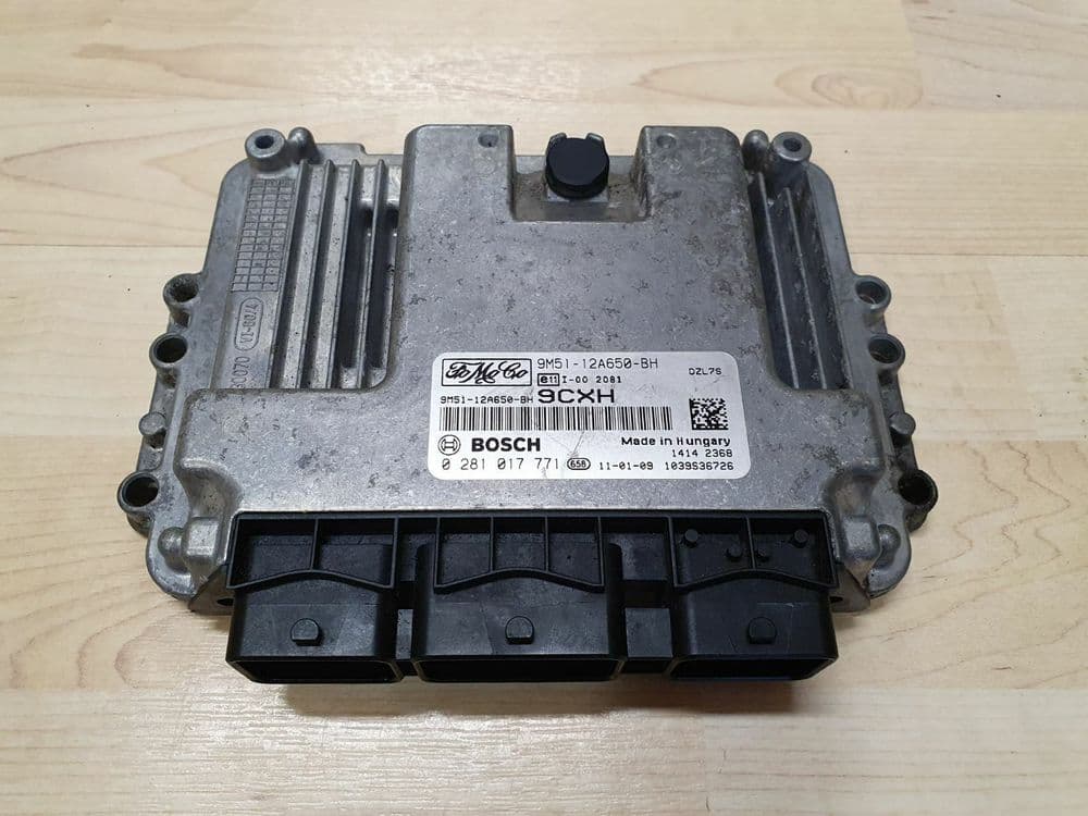 GENUINE FORD FOCUS MK2 1 6 TDCi ECU BRAIN PCM COMPUTER 9M51-12A650-BH ...