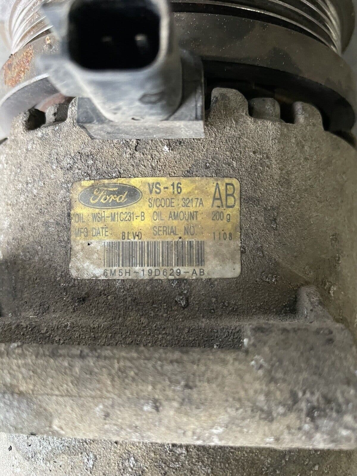 GENUINE FORD FOCUS MK2 1 8 2 0 PETROL A/C AIR CON COMPRESSOR PUMP 2007-2011