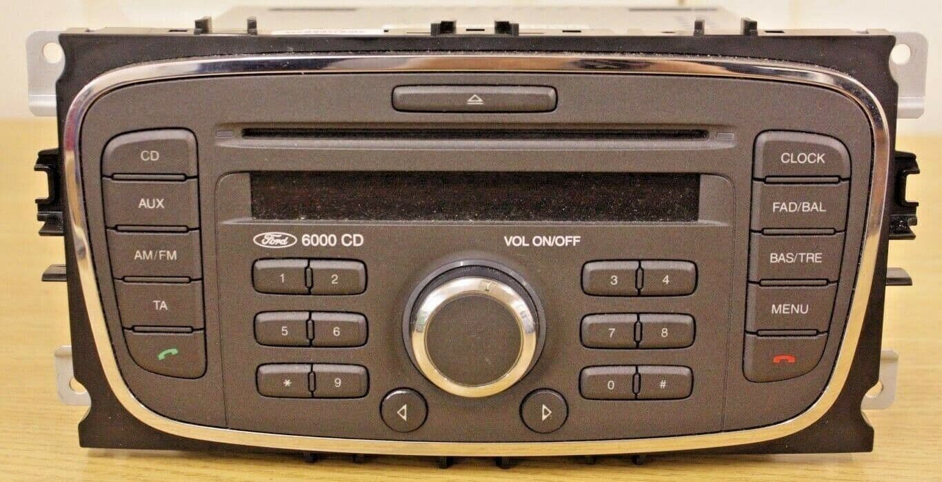 GENUINE FORD FOCUS MK2 6000 CD PLAYER RADIO WITH CODE 7M5T-18C815-BA 08-12