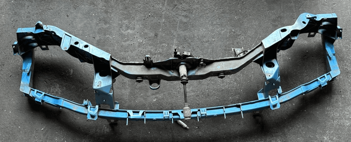 GENUINE FORD FOCUS MK2 BLUE FRONT SLAM PANEL HEADLIGHT HOUSING FRAME ...