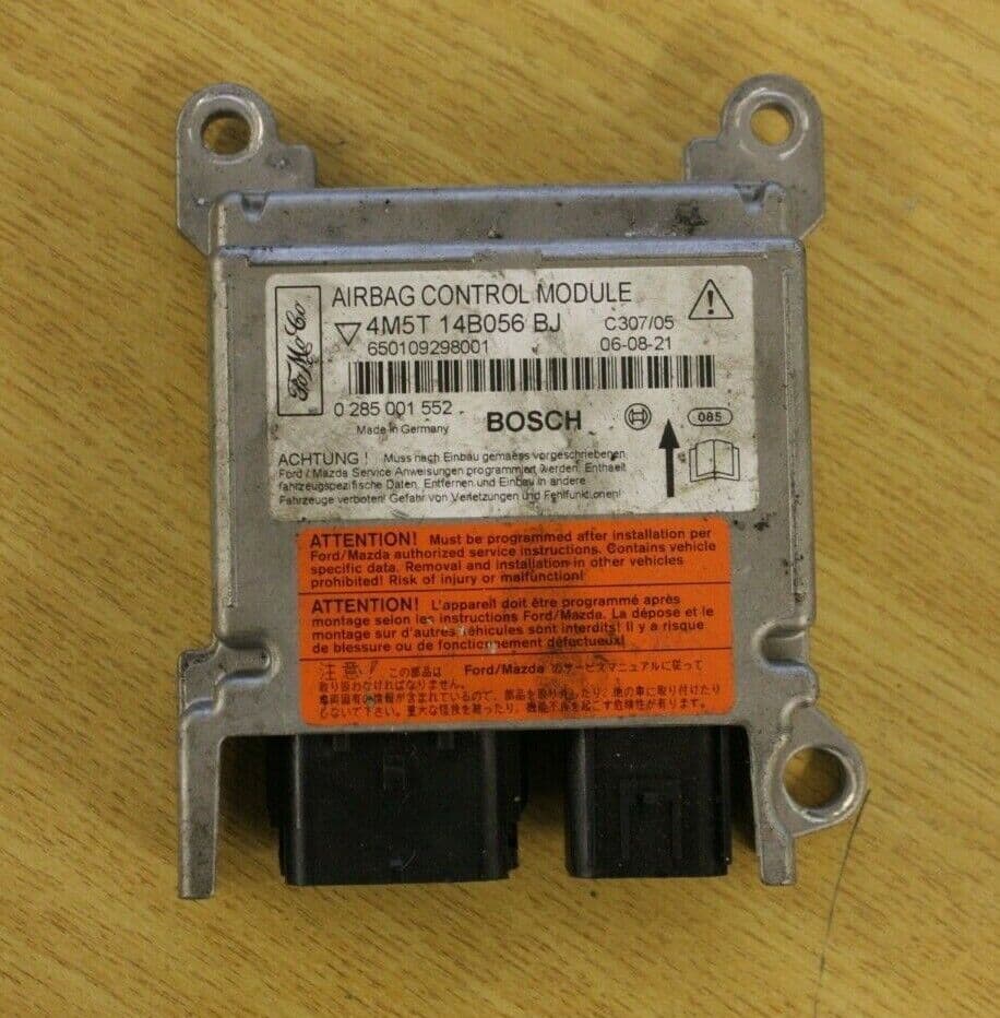 GENUINE FORD FOCUS MK2 C-MAX MK1 BAG SRS CONTROL MODULE 4M5T-14B056-BJ ...