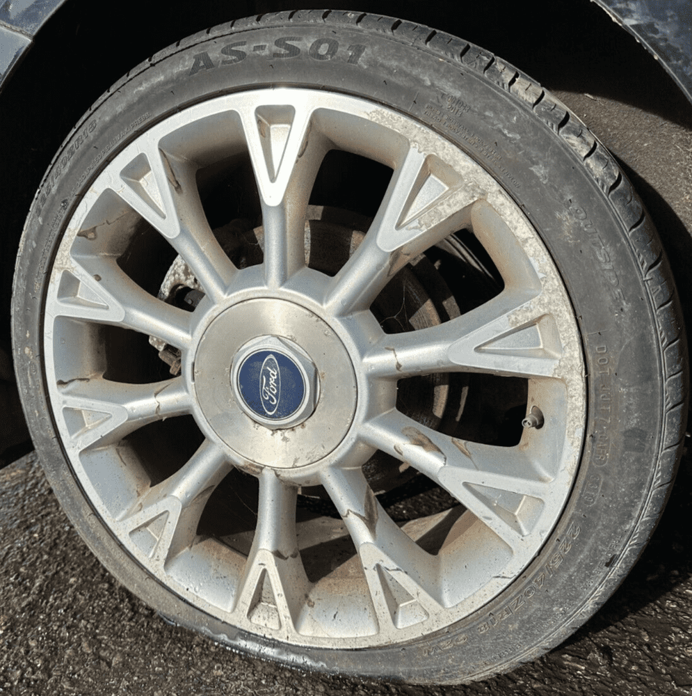 GENUINE FORD FOCUS MK2 CC CONVERTIBLE 225 40 18" ALLOY WHEEL 10 SPOKE ...