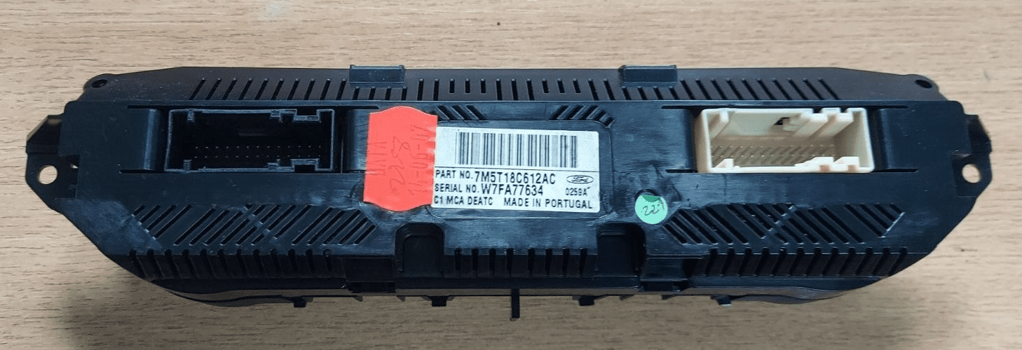 GENUINE FORD FOCUS MK2 DIGITAL CLIMATE CONTROL PANEL UNIT 7M5T-18C612 ...