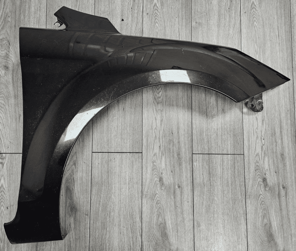 GENUINE FORD FOCUS MK2 FRONT RIGHT DRIVER WING PANEL PANTHER BLACK 2008 ...