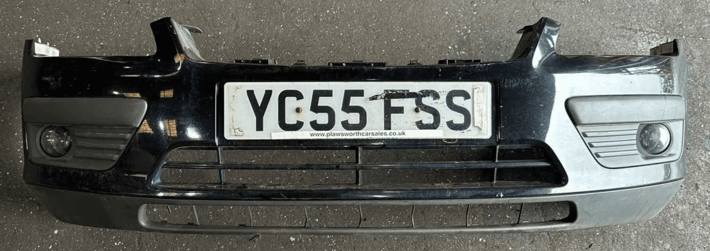 GENUINE FORD FOCUS MK2 PANTHER BLACK FRONT BUMPER 2005 - 2007
