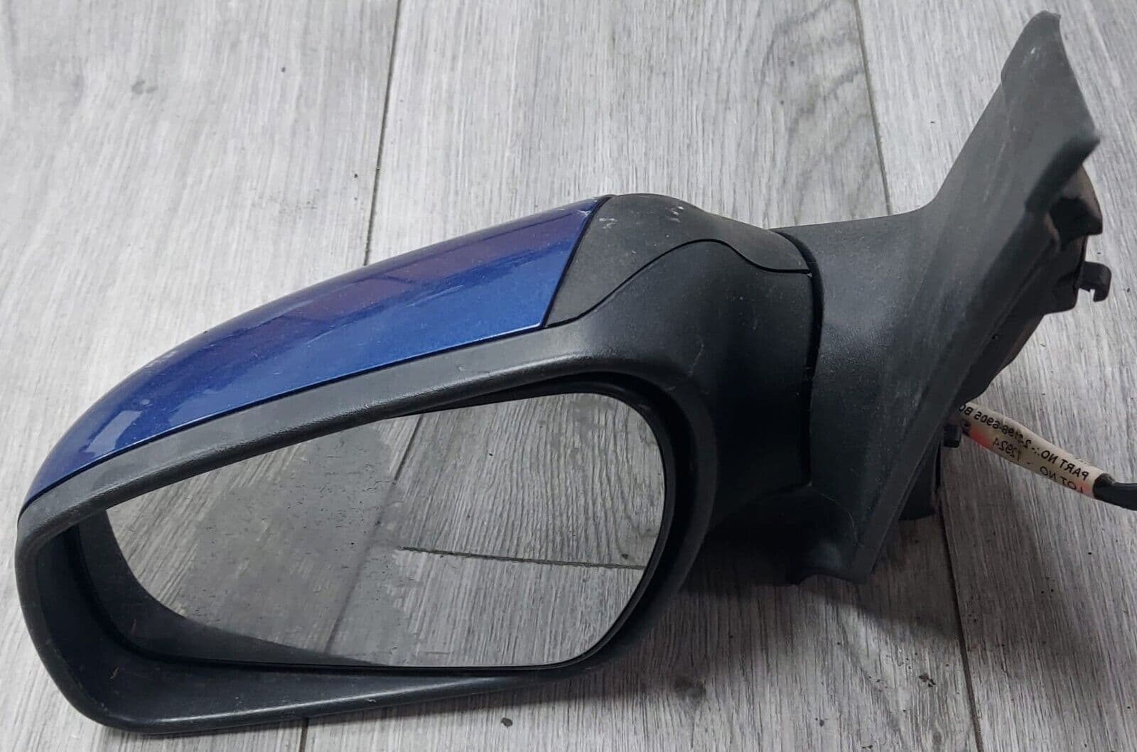 GENUINE FORD FOCUS MK2 PASSENGER LEFT WING MIRROR IN OCEAN BLUE 2005-2008