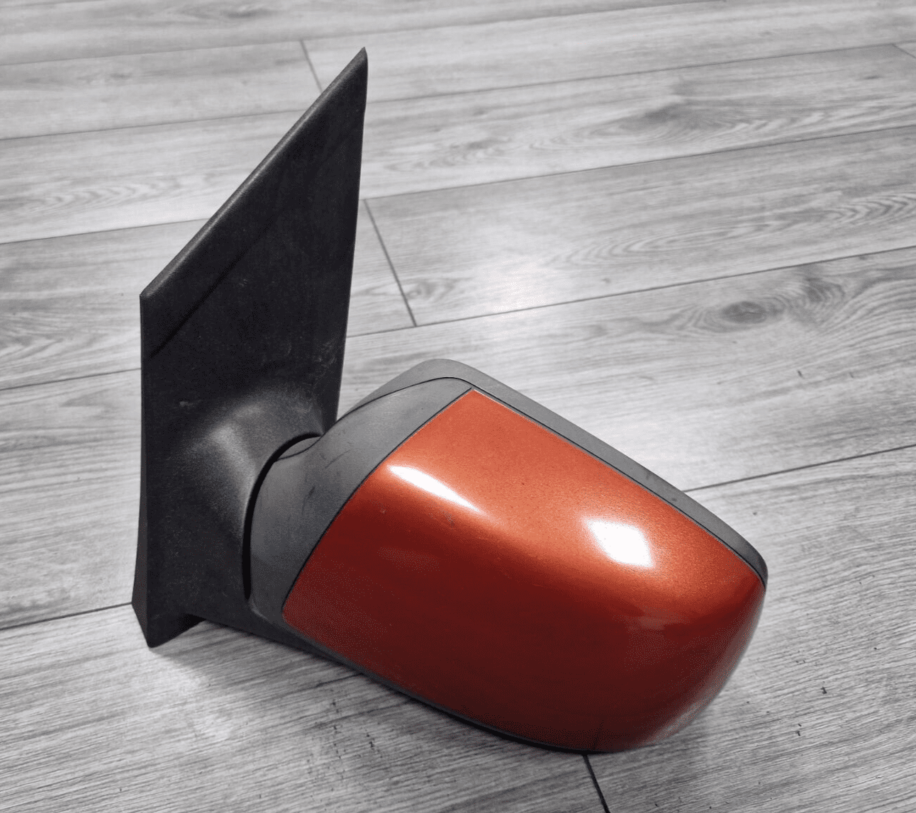 GENUINE FORD FOCUS MK2 PASSENGER SIDE N/S WING MIRROR TANGO ORANGE 2005 ...
