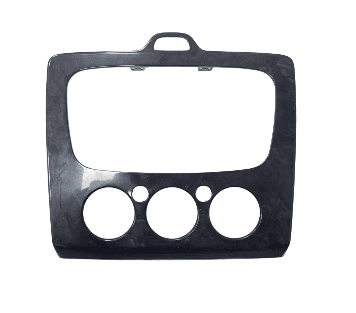 GENUINE FORD FOCUS MK2 RADIO FASCIA SURROUND TRIM WALNUT WOOD 2008 - 2011