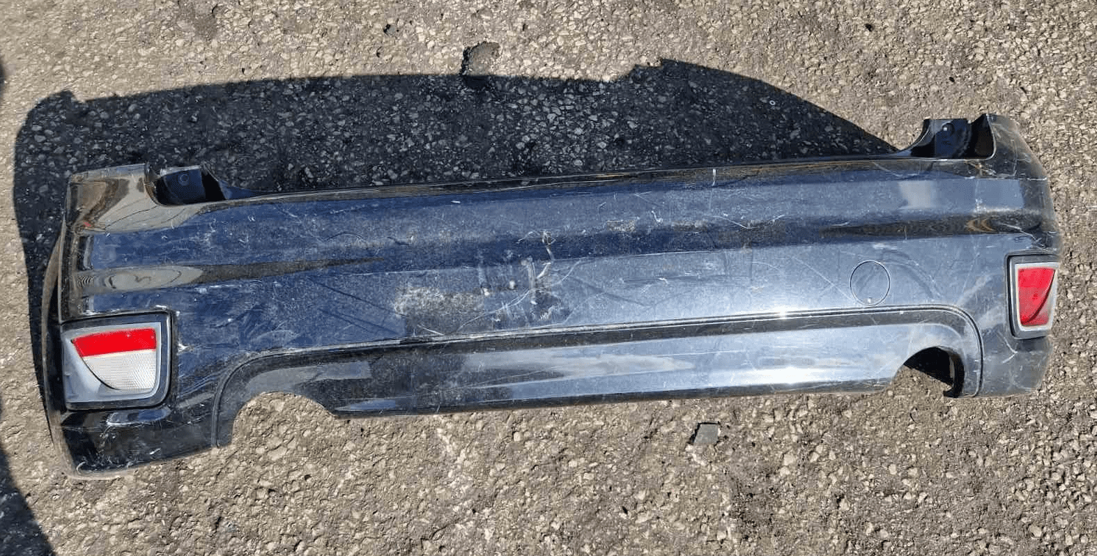 GENUINE FORD FOCUS MK2 ST ST225 HATCHBACK REAR BUMPER PANTHER BLACK ...