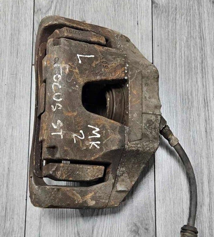 GENUINE FORD FOCUS MK2 ST225 FRONT PASSENGER BRAKE CALIPER & CARRIER ...