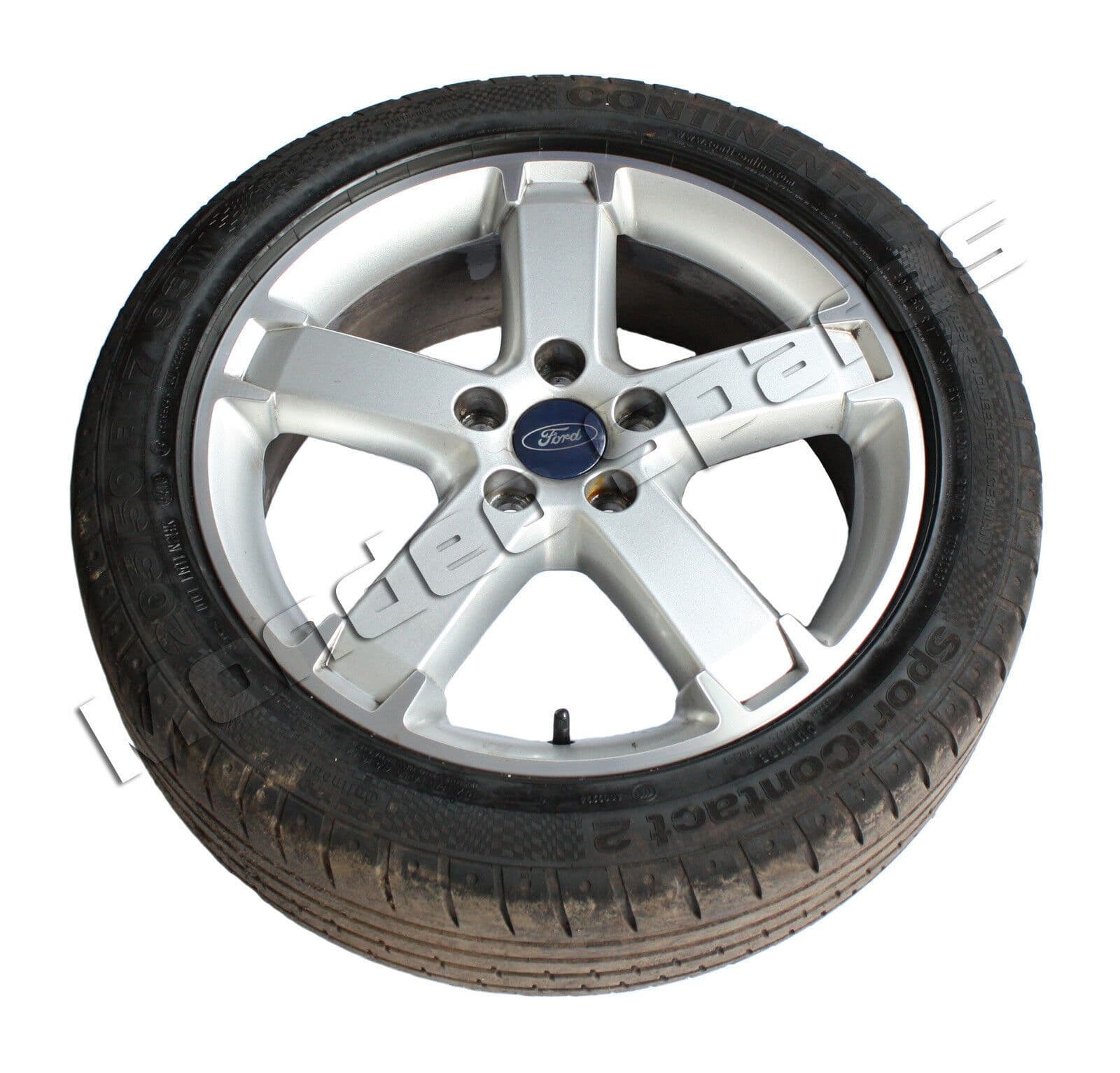 GENUINE FORD FOCUS MK2 TITANIUM 17" ALLOY WHEEL RIM 5 SPOKE 2005 - 2011