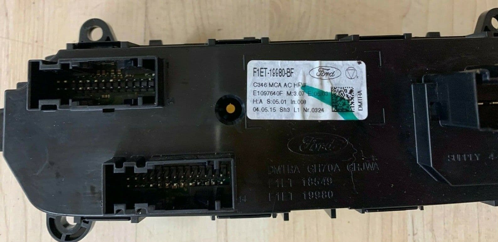 GENUINE FORD FOCUS MK3 ANALOGUE HEATER AC CLIMATE CONTROL PANEL SWITCH ...