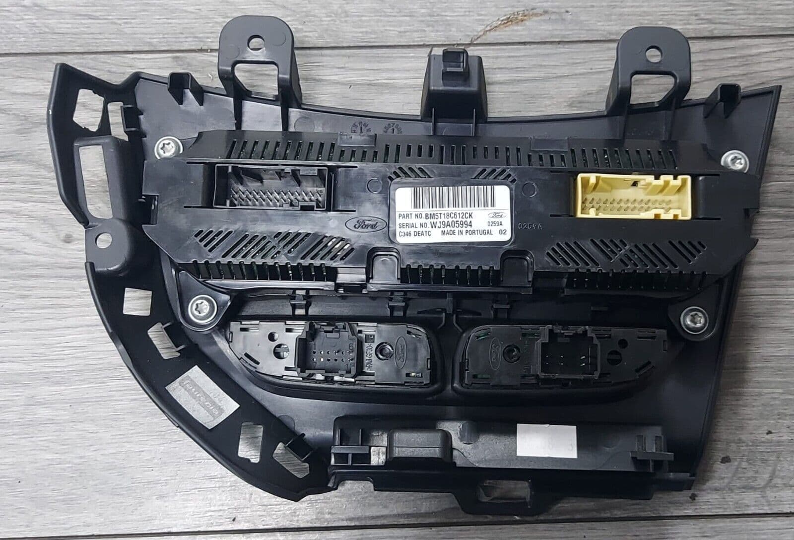 GENUINE FORD FOCUS MK3 DIGITAL HEATER AC CLIMATE CONTROL PANEL SWITCH ...