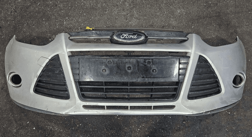 GENUINE FORD FOCUS MK3 FRONT BUMPER GRILLE FOG LIGHT MOONDUST SILVER ...