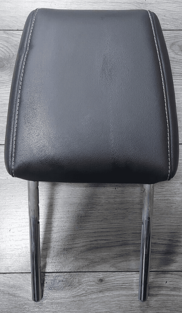 GENUINE FORD FOCUS MK3 HEADREST BLACK LEATHER WHITE STITCHING 2011-2018