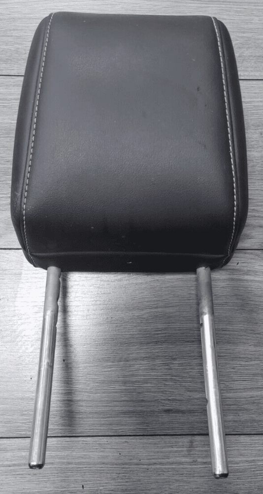 GENUINE FORD FOCUS MK3 HEADREST BLACK LEATHER WHITE STITCHING 2011-2018