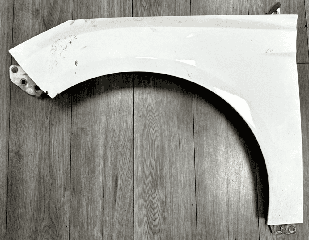 GENUINE FORD FOCUS MK3 PASSENGER LEFT FRONT WING FENDER FROZEN WHITE ...