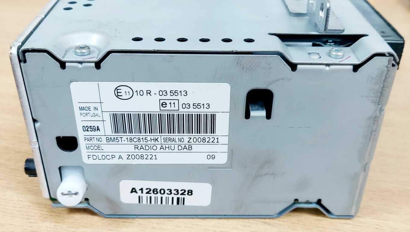 GENUINE FORD FOCUS MK3 RADIO CD PLAYER STEREO DAB BM5T-18C815-HK 2011 ...