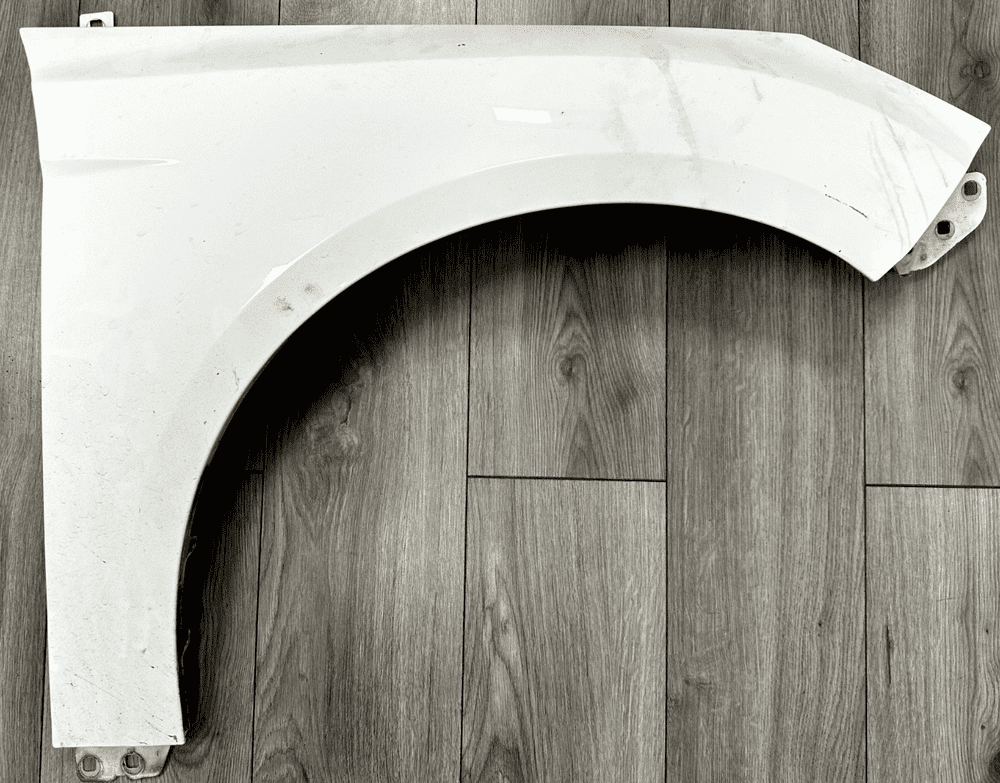 GENUINE FORD FOCUS MK3 RIGHT DRIVER FRONT WING PANEL STARDUST SILVER ...