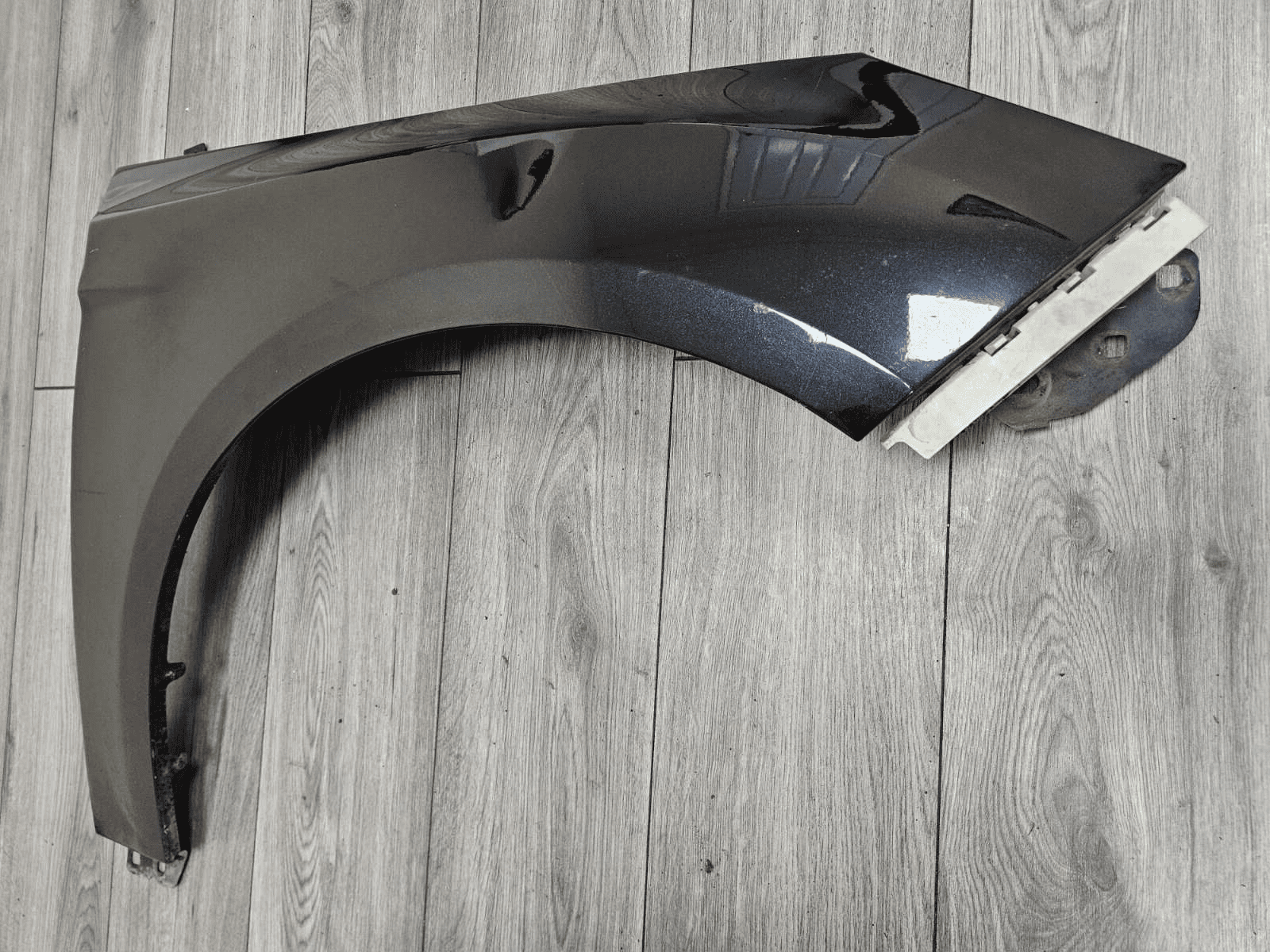 GENUINE FORD FOCUS MK3 RIGHT DRIVER FRONT WING PANNEL PANTHER BLACK ...