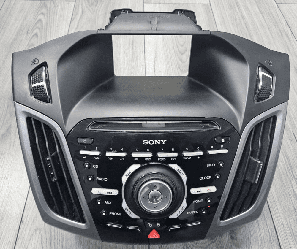 GENUINE FORD FOCUS MK3 SONY NAV RADIO BUTTONS FASCIA BM5T-18K811-TA ...